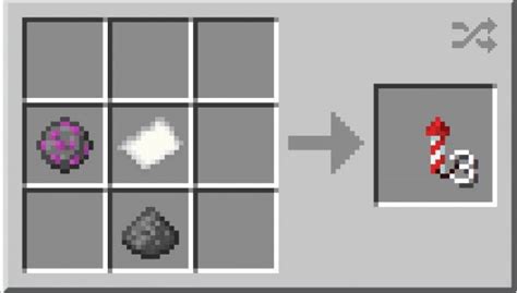 Minecraft Firework Recipe Deporecipe Co