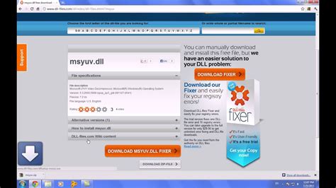 How To Download Missing Dll Files Youtube