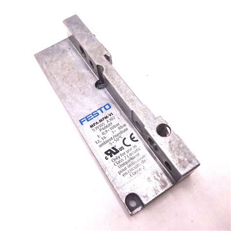 Valve Terminal Mpa Mpm Vi Festo 3 8bar 50°c Class 2 Circuits 539105