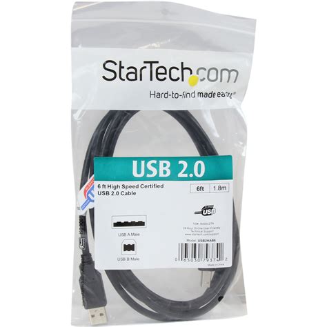 High Speed Certified Usb 2 0 Usb Cable 4 Pin Usb Type A M Novatech
