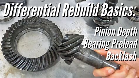 Differentials 101 Beginners Guide To Differential Repair How