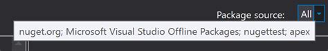 Package Source Dropdown Tooltip Is Not Always In Sync With Sources · Issue 9461 · Nugethome