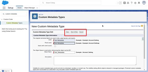 Understanding Custom Metadata Types In Salesforce