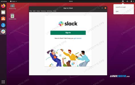 How To Install Slack On Ubuntu Focal Fossa Linux Desktop LinuxConfig