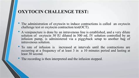 Non Stress Test And Contraction Stress Test Presentation Pptx