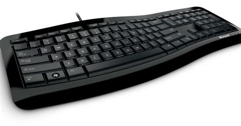 microsoft keyboard throws curve at ergonomic design cnet