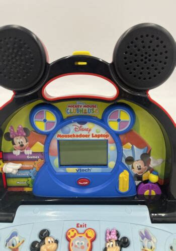 Vtech Mickey Mouse Clubhouse Mousekadoer Laptop 12 Learning Activities 4690909311