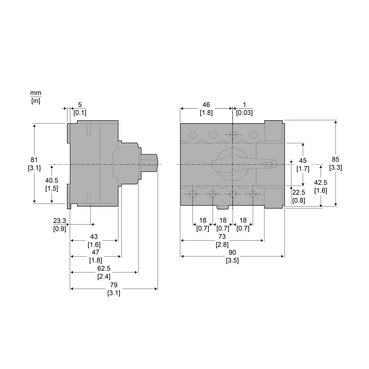 28903 Switch Disconnector Compact Ins63 4 Poles 63 A Schneider