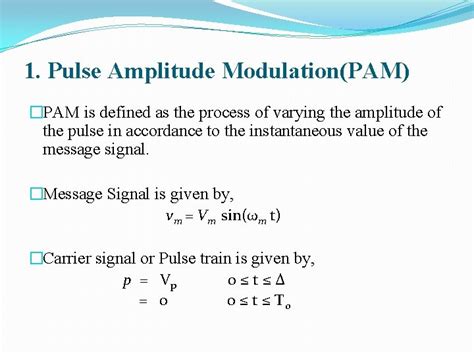 Chapter4 Pulse Modulation Techniques Introduction To Communication Systems