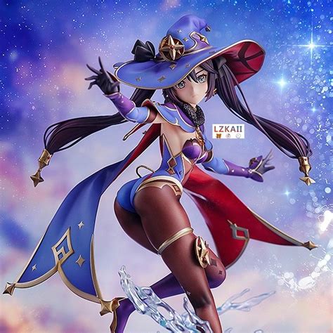 Genshin Impact Astrologist Mona Megistus โมเดลฟิกเกอร์ ขนาด 1 7 24