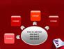 Red Histogram Presentation Template For PowerPoint Google Slides And Keynote PPT Star