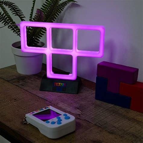 Tetris Neon Light Purple Ts Zavvi Australia