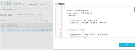 Handling Semi Structured Data In Snowflake Datameer