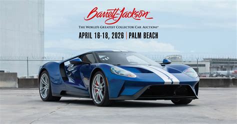 Barrett Jackson 2026 Palm Beach Auction