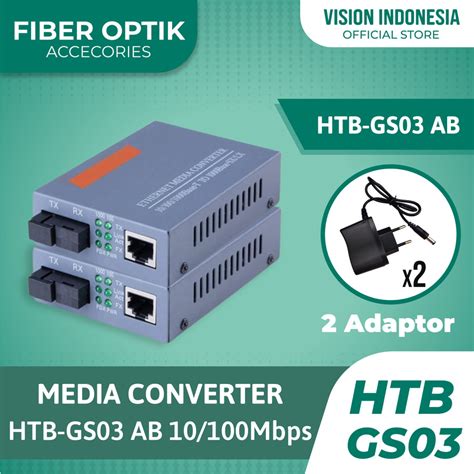 Netlink Htb Gs03 Htb Gs03 ตัวแปลงสื่อโหมดเดียว Gigabit Shopee Thailand