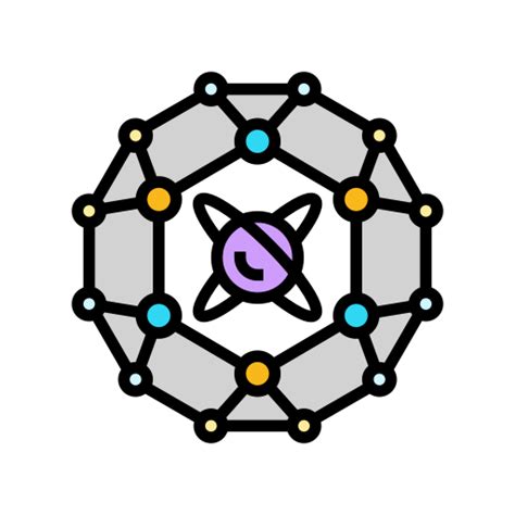 cryptography quantum technology data science computer icon
