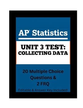 AP Statistics Unit Test Collecting Data By Science Short Stop