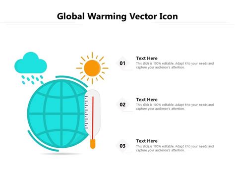 Global Warming Vector Icon Ppt Powerpoint Presentation File Vector Pdf