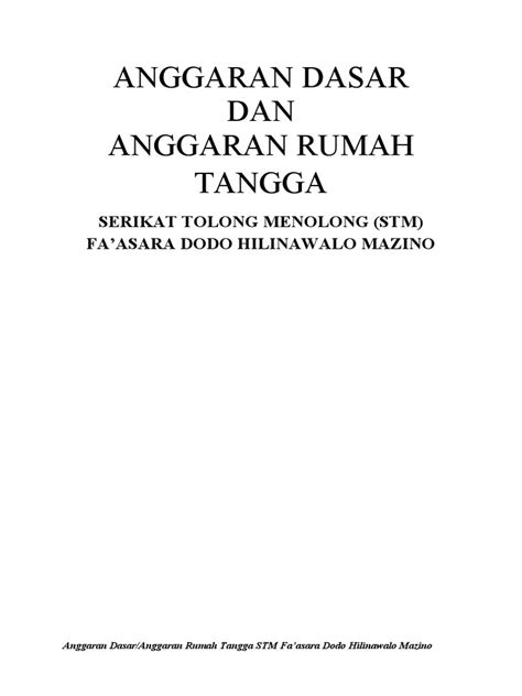 Serikat Tolong Menolong Pdf