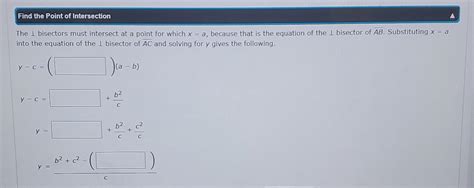 Solved Complete An Analytic Proof For The Theorem The