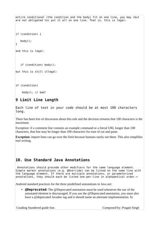 Android Open Source Coading Guidel Ine PDF