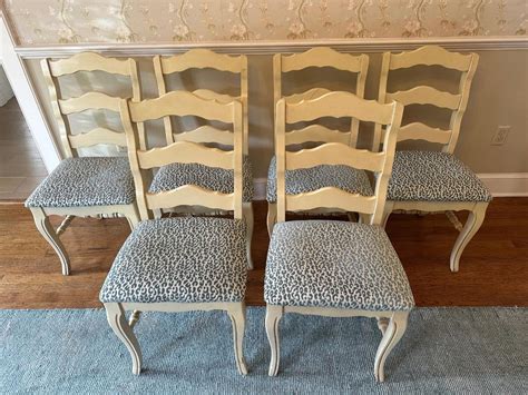Henry Link Dixie Furniture Co Six Dining Chairs 6