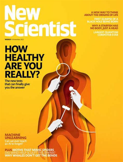 Issue 3463 Magazine Cover Date 4 November 2023 New Scientist