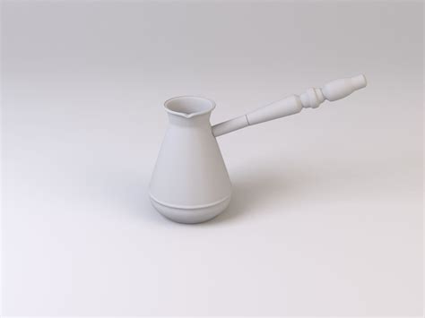 터키 식 커피 포트 3d 모델 7 3ds Blend Dae Fbx Obj Free3d