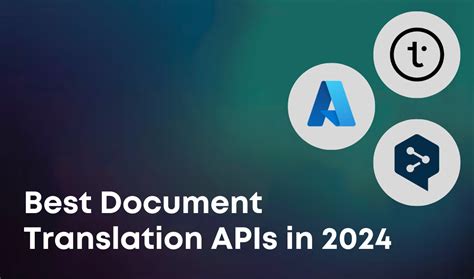 Best Document Translation Apis In 2024 Eden Ai
