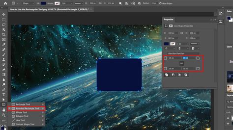 How To Use The Rectangle Tool In Photoshop Lightroom Photoshop Tutorials
