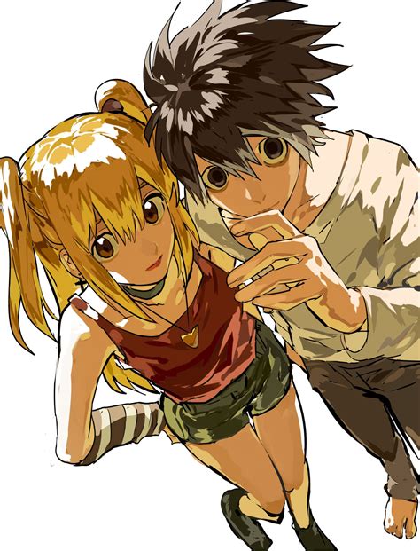 L And Amane Misa Death Note Drawn By Xiluoanya Danbooru