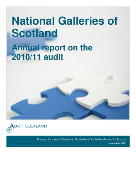 National Galleries Of Scotland Annual Audit 2010 11 Audit Scotland