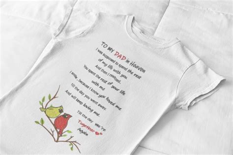 Heaven Remembrance Embroidery Designs Husband Wife Dad Memorial 3
