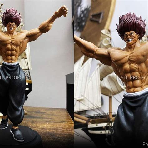 🗿 Yujiro Hanma・ 3d File For 3d Printing・cults