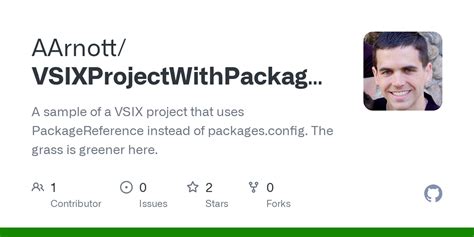 Github Aarnottvsixprojectwithpackagereferences A Sample Of A Vsix Project That Uses
