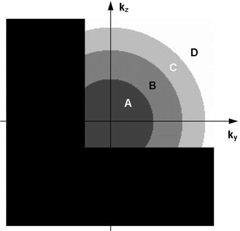 K Space Segmentation Scheme In Phase Encoding K Y And Partition