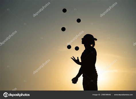 Juggler Silhouette