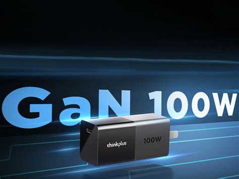 شارژر دیواری لنوو Thinkplus Lipstick 100W GaN عرضه شد