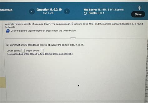 solved a simple random sample of size n ﻿is drawn the