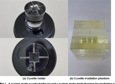 Figure 1 From Dosimetric Characteristics Of A Reusable 3d Radiochromic Dosimetry Material
