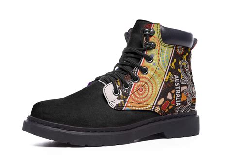 Australia Aboriginal Inspired All Season Boots Aotearoa And Australia