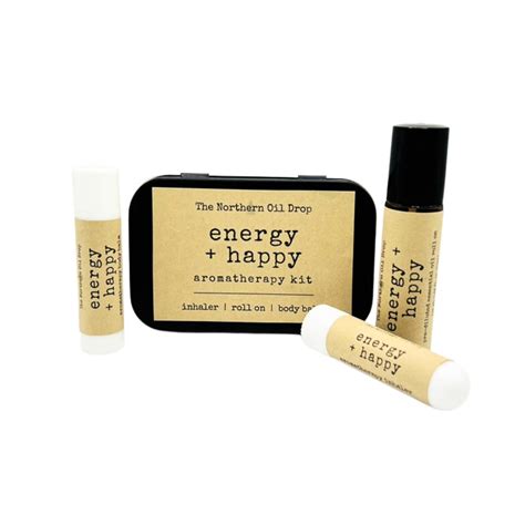 Energizing And Motivating Aromatherapy Kit Energy Happy Mood Essential