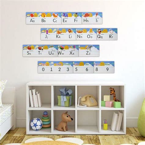 Classroom Bulletin Board Letters Manuscript Bulletin Boardwall Alphabet
