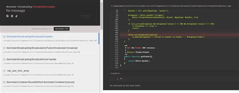 Vuejs Laravel 55 Broadcastexception With Pusher Stack Overflow