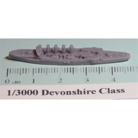 Devonshire Class Armoured Cruisers Three Decks Dockyard