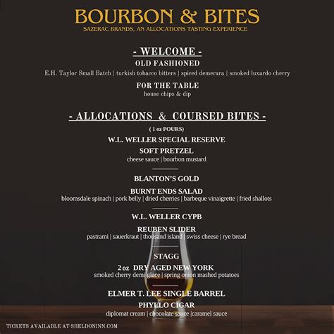 Bourbon And Bites Sheldon Inn