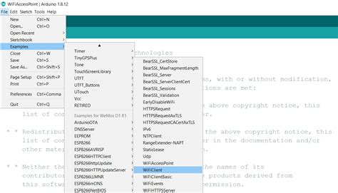 Wemos D1 Wifi Esp8266 As A Client