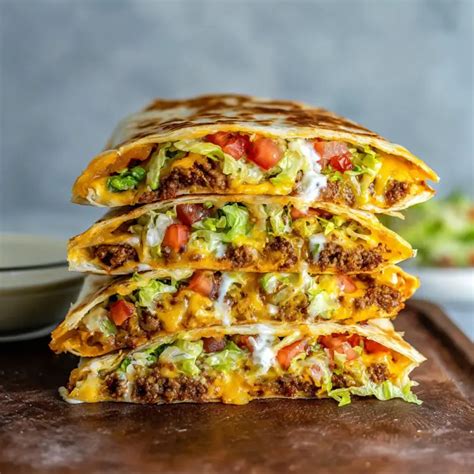 Copycat Crunchwrap Supreme Tastes Just Like Taco Bell Snack On Meat