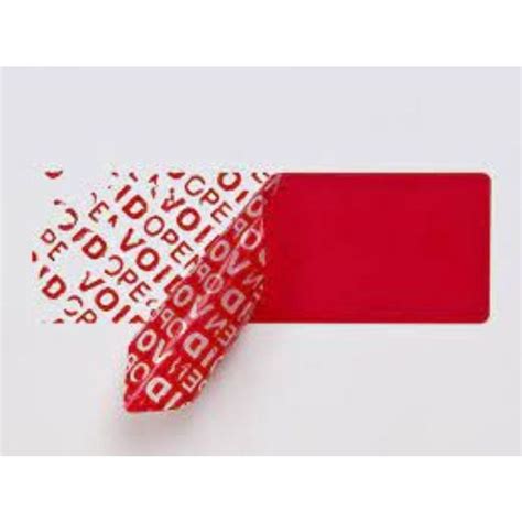 Tamper Proof Stickers Anti Theft Labels Tamper Proof Asset Labels