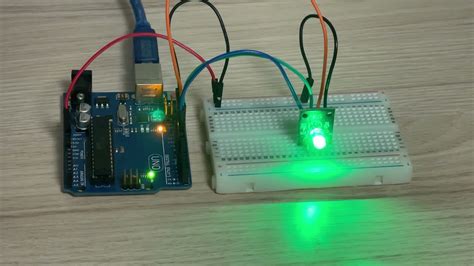 생각하고 만드는 아두이노 책앤써북 Rgb Led 모듈 제어하기 실습 동작 영상입니다 Youtube